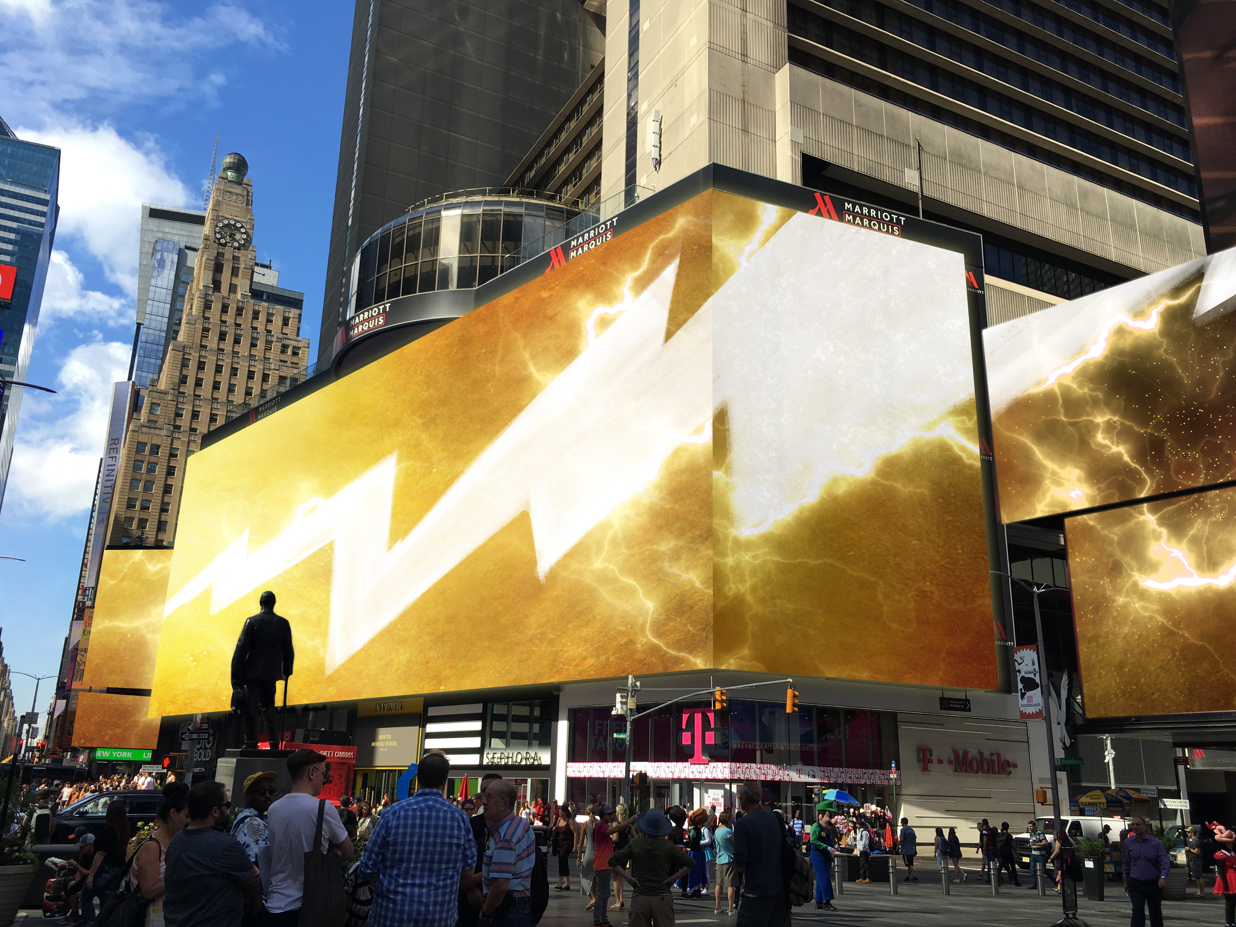 Harry Potter Times Square Takeover - Nathan Love